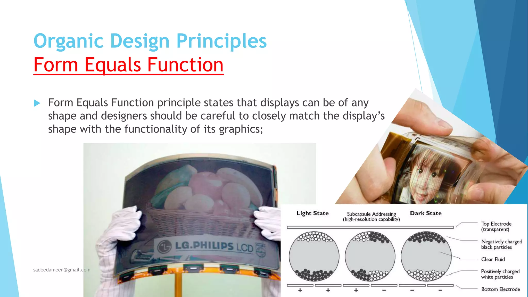 Organic user interface presentaion | PPTX