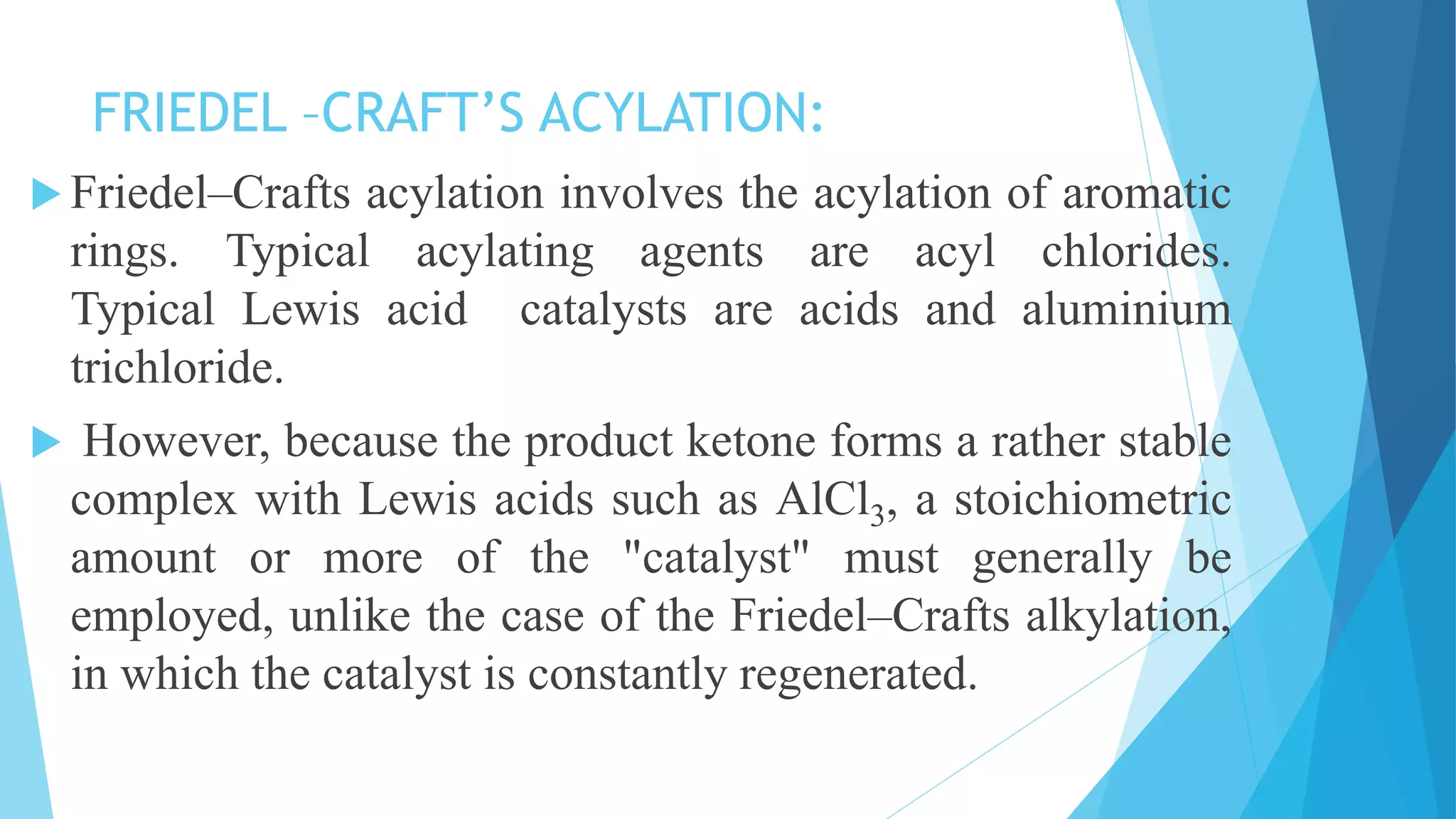 FRIEDEL CRAFT REACTIONS | PPTX