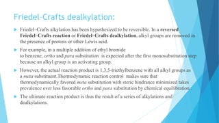 FRIEDEL CRAFT REACTIONS | PPTX