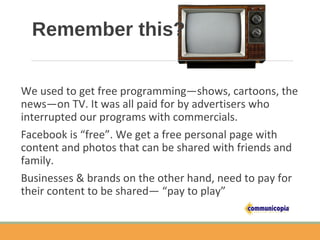 Organic vs Paid Social Media | PPT