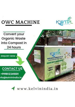 Organic Waste Compost machine(OWC)02.pdf | Agriculture | Industries