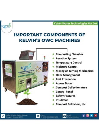 Organic Waste Compost machine(OWC)02.pdf | Agriculture | Industries
