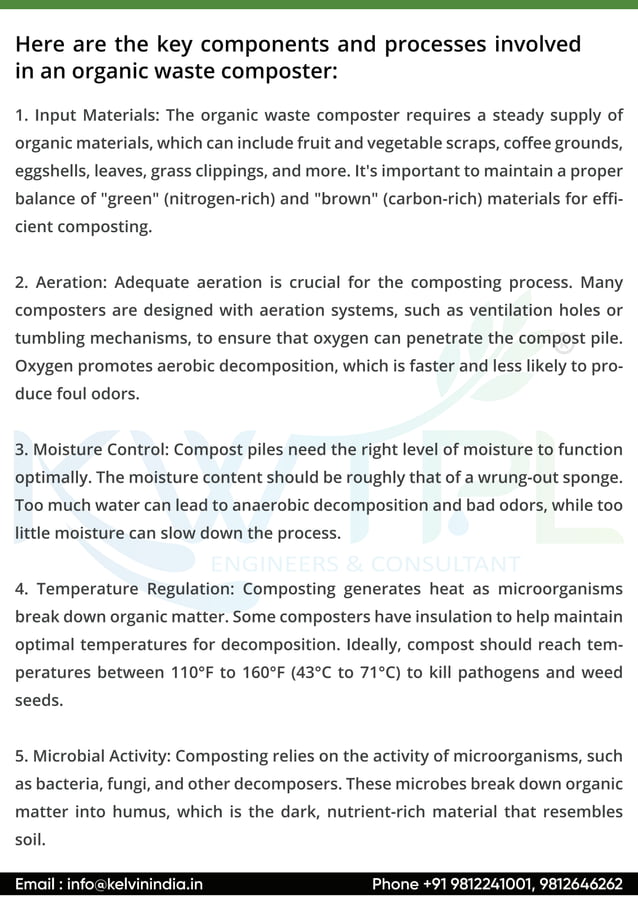 Organic Waste Compost Machine05.pdf | Agriculture | Industries