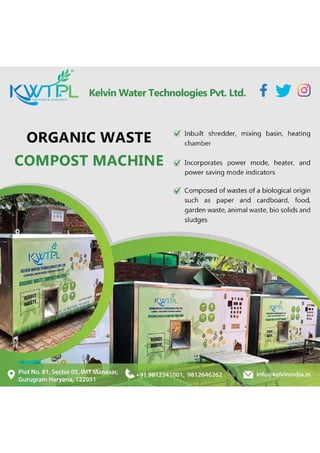 Organic Waste Compost Machines.b pdf | PDF