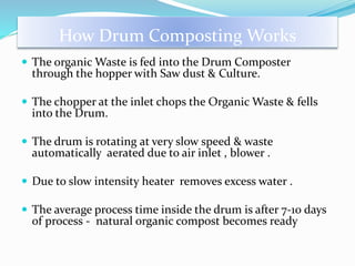 Organic waste converter | PPTX