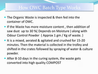 Organic waste converters | PPTX