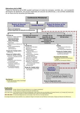 Organigrama omc | PDF