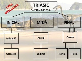 Organigrames de períodes geològics | PPSX