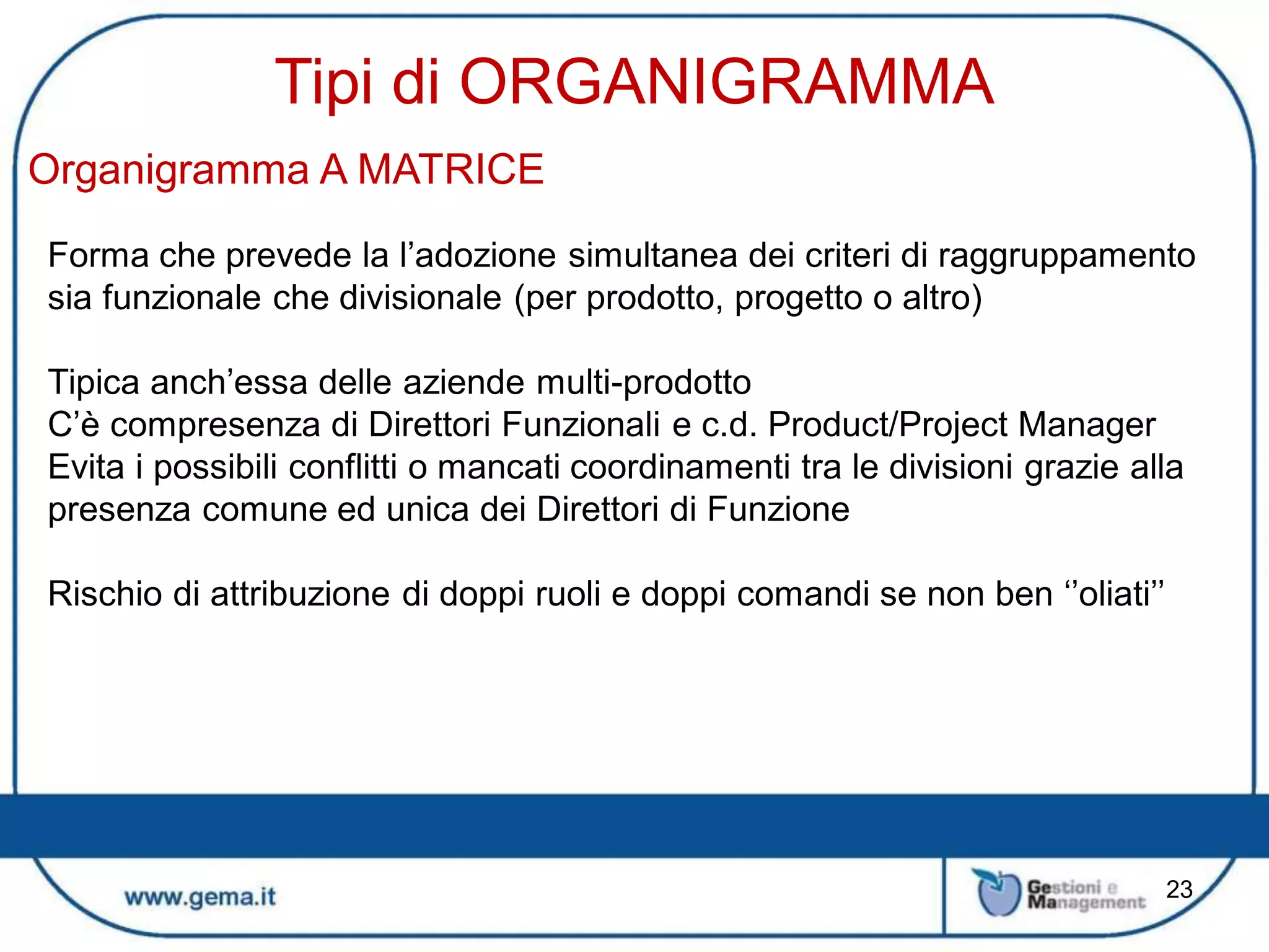 Organigrammi | PDF