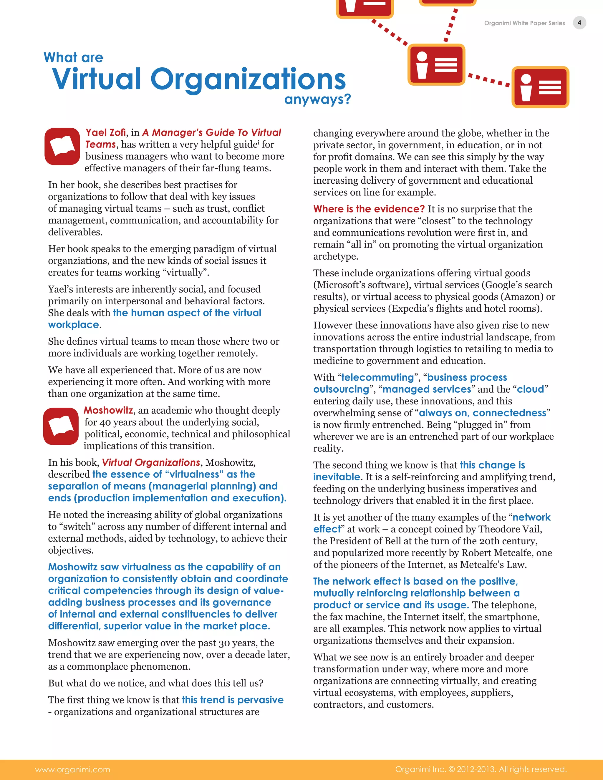 Redrawing Org Charts; Rethinking Organizational Boundaries ...