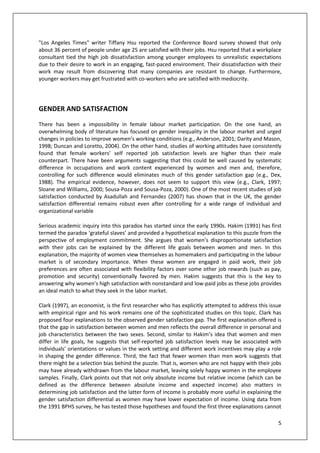 Relationship between biographical characteristics and employee ...