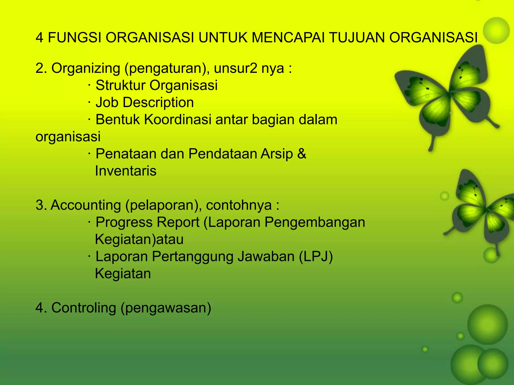 Organisasi | PPTX