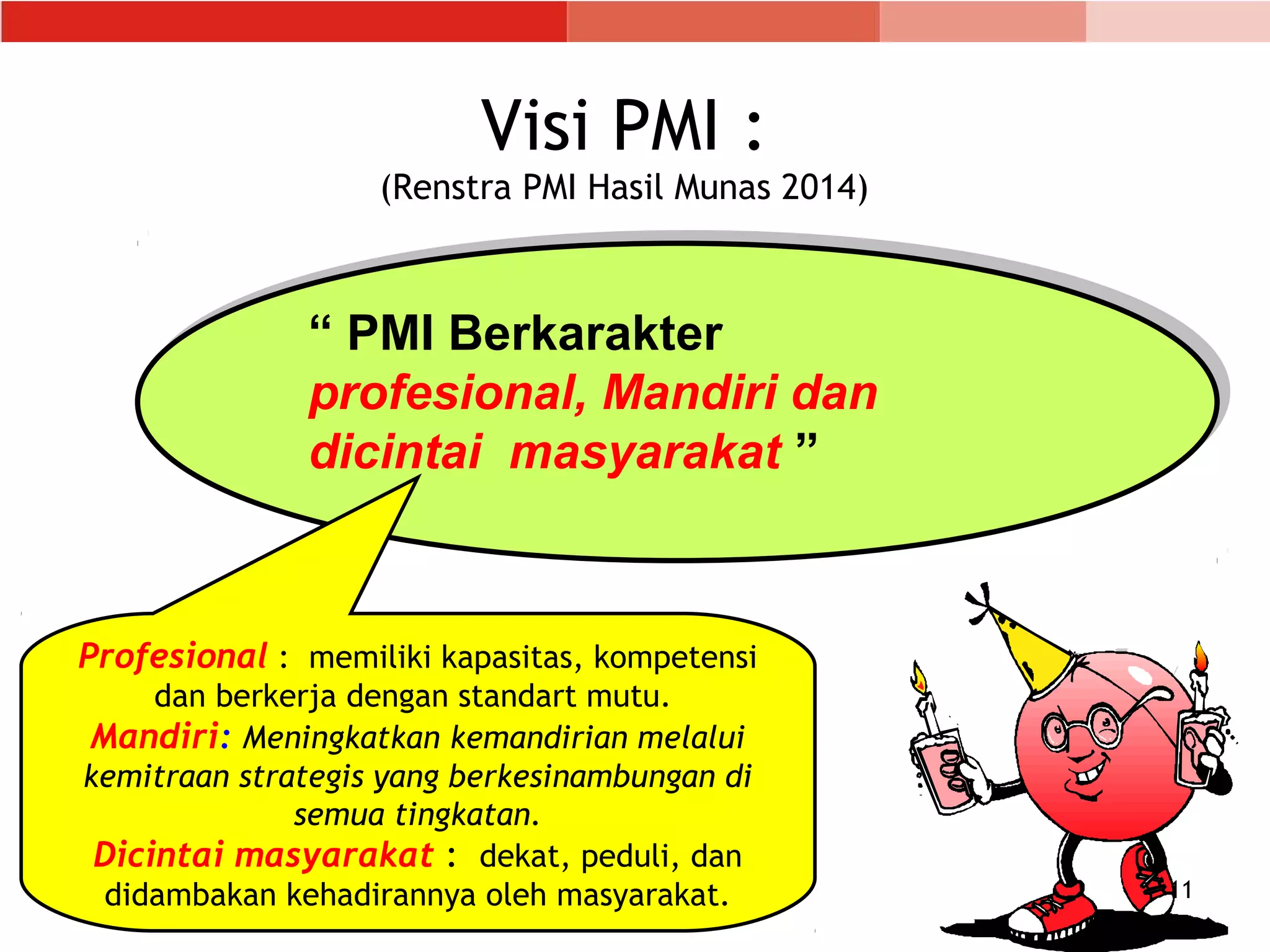 Organisasi - Kebijakan pmi | PPT