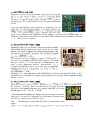 Organisasi arsitektur komputer | PDF