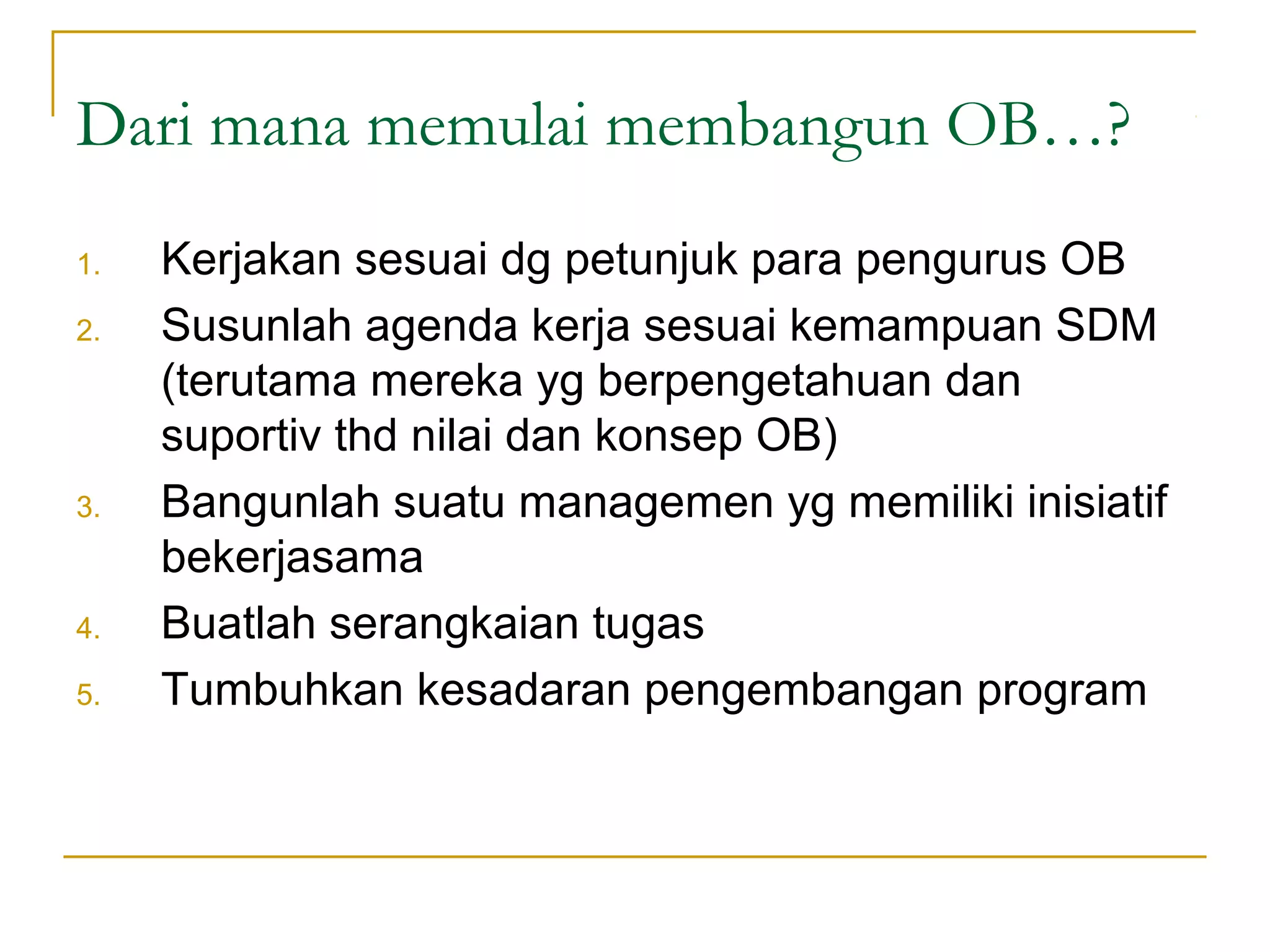 Organisasi belajar | PPT