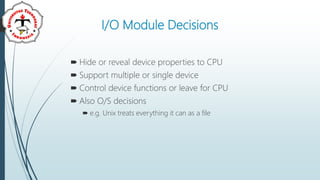 Input/Output System | PPT