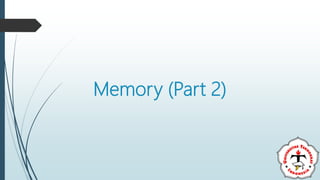 Memory (Part 2) | PPTX