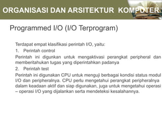 Organisasi dan Arsitektur Komputer Semester 1 - Petemuan 6.pptx