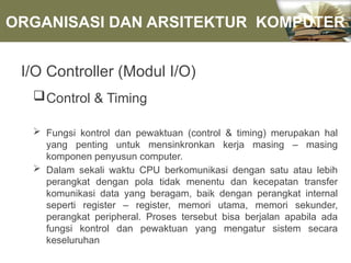 Input/Output - Organisasi dan Arsitektur Komputer.pptx