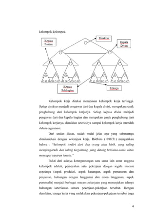 Organisasi dan Kelompok Kerja | DOCX