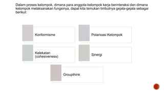 Organisasi dan Kelompok Kerja | PPTX