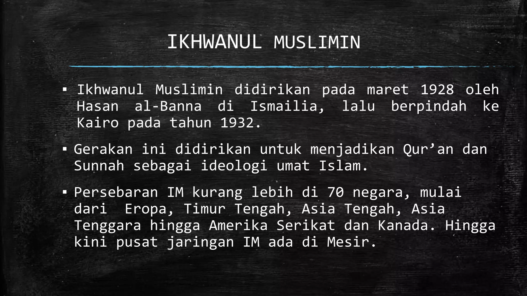 Organisasi islam transnasional | PPTX