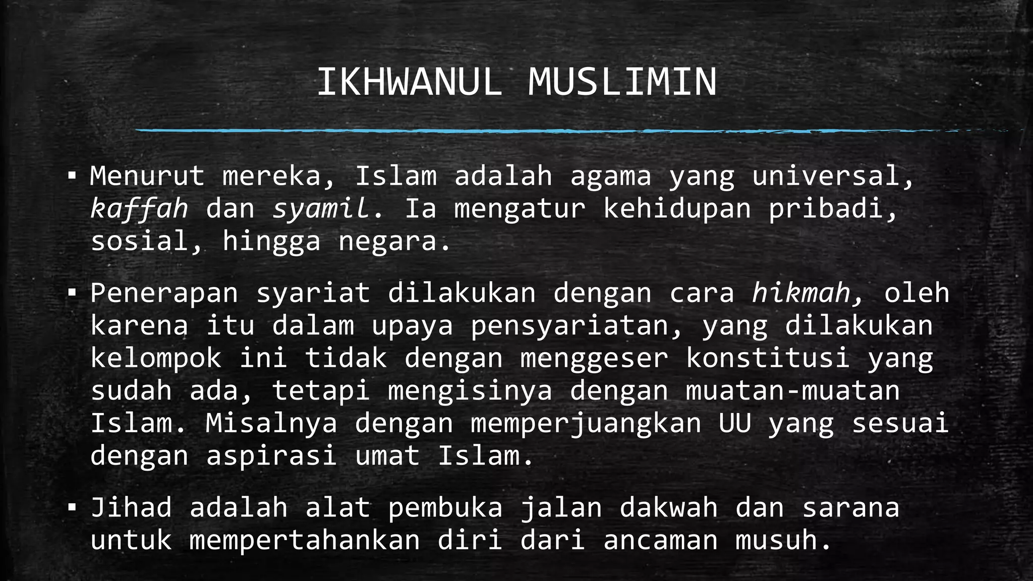 Organisasi islam transnasional | PPTX