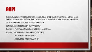 Organisasi pergerakan nasional periode moderat | PPTX