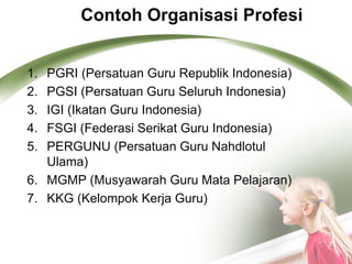 Organisasi Profesi Guru (Praktisi Mengajar).pptx