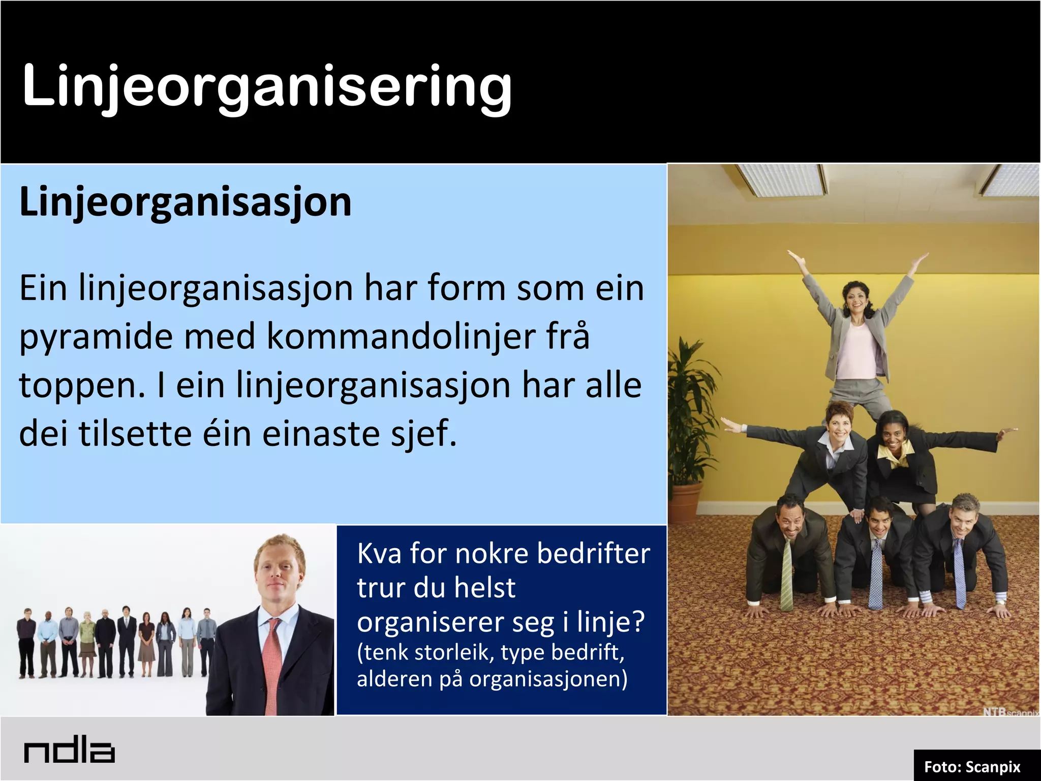 Organisasjonsoppbygging | PPT