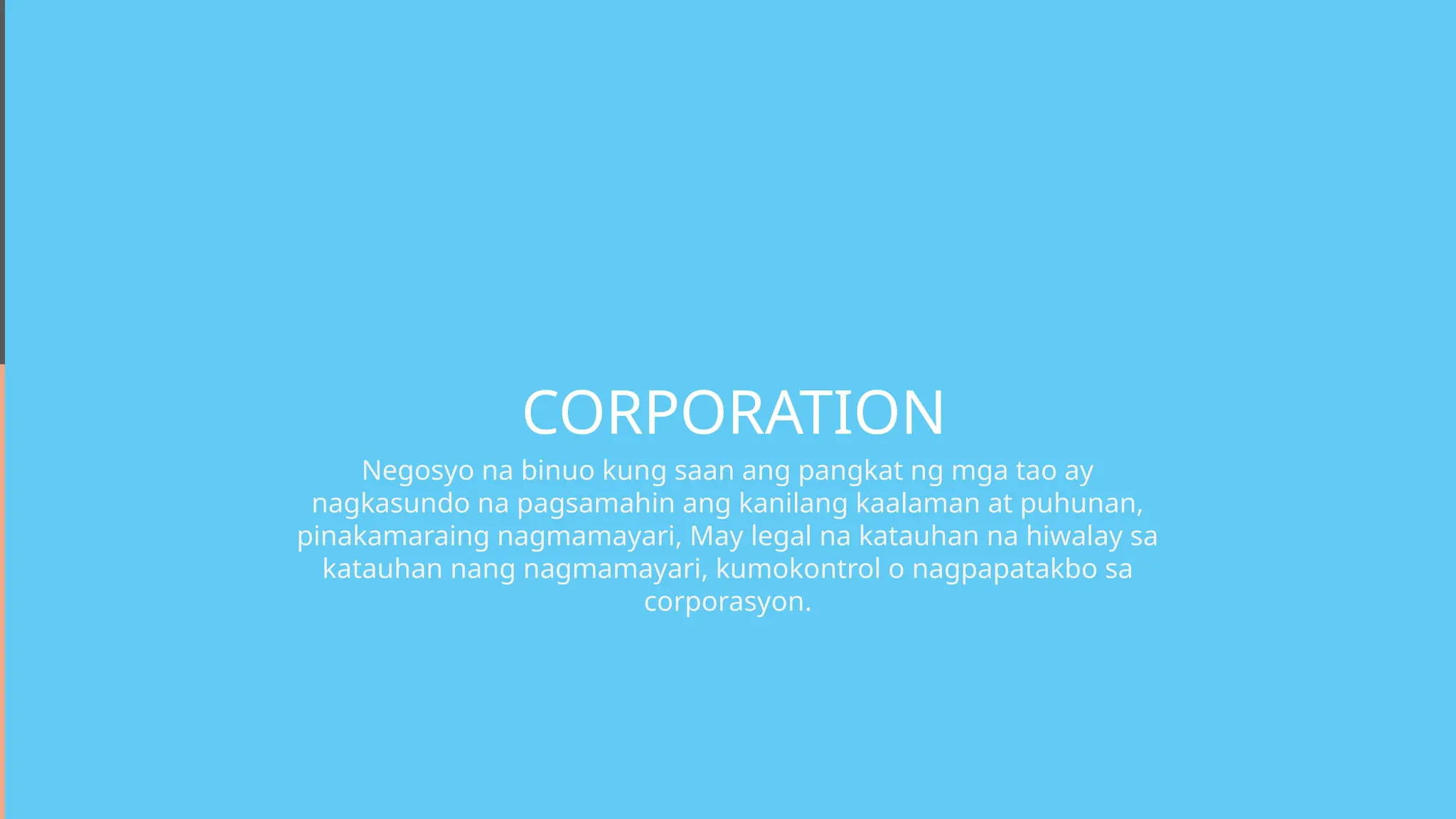 Organisasyon ng Negosyo Grade 9 Aralin Panlipunan | PPTX