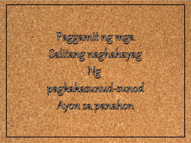Organisasyon Ng Pasalita At Pasulat Na Komposisyon Ppt