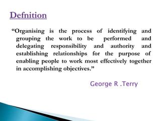 Organisation | PPT