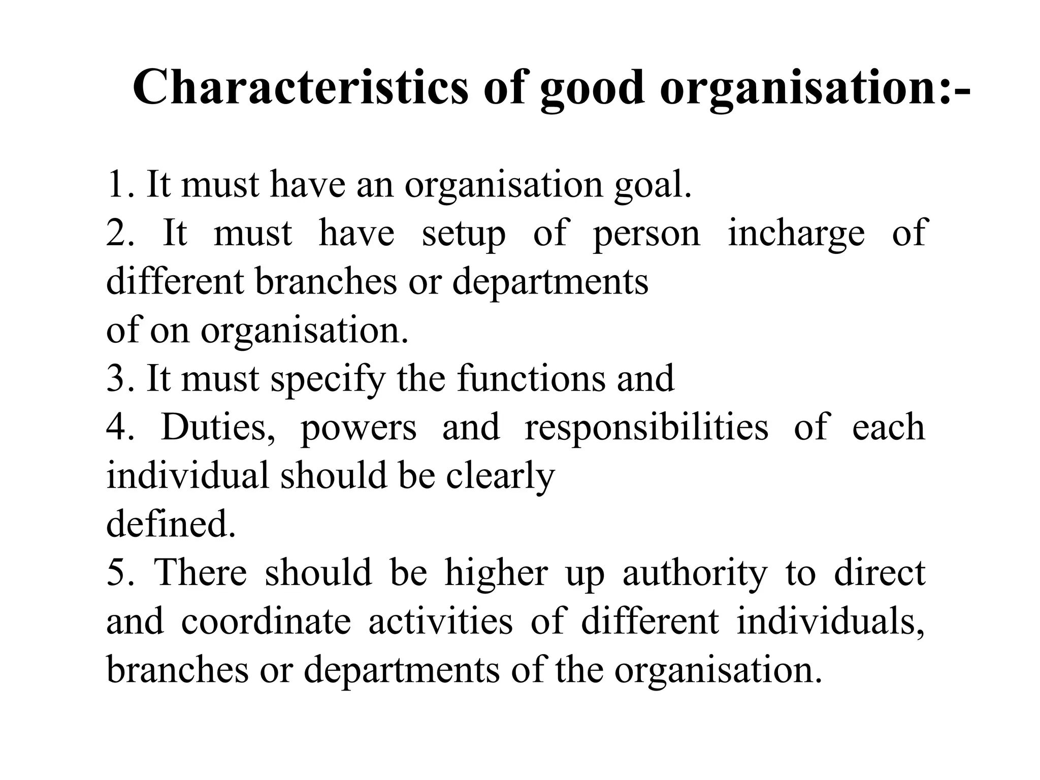 Organisation | PPTX