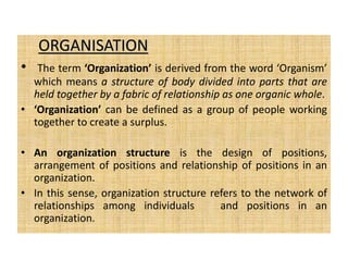 Organisation | PPTX