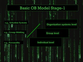 Organisational behavior | PPT