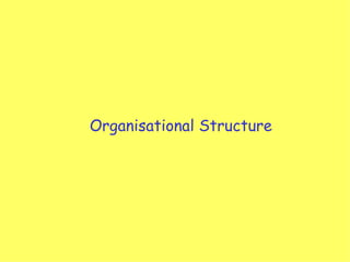 Standard Grade Administration - Organisational Structure | PPT