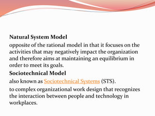 Organisational analysis | PPTX