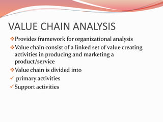 Organisational analysis | PPT
