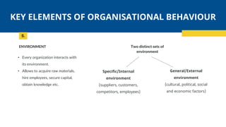 Organisational Behaviour. | PPTX