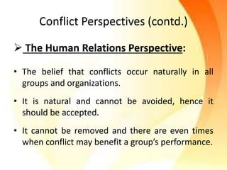 Conflicts | PPTX