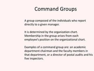 Organisational Behaviour Group Dynamics Unit 4.ppt