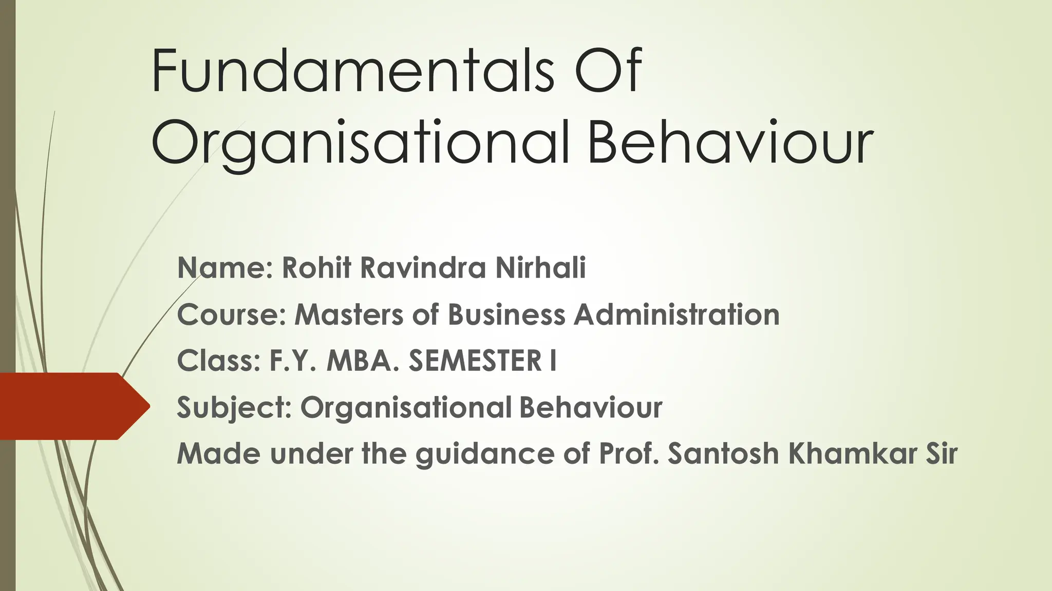 Organisational Behaviour PPT by Rohit Nirhali.pdf