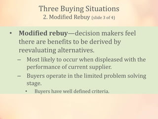 Organisational buying behavior mk 2 | PPTX