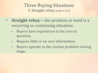 Organisational buying behavior mk 2 | PPTX