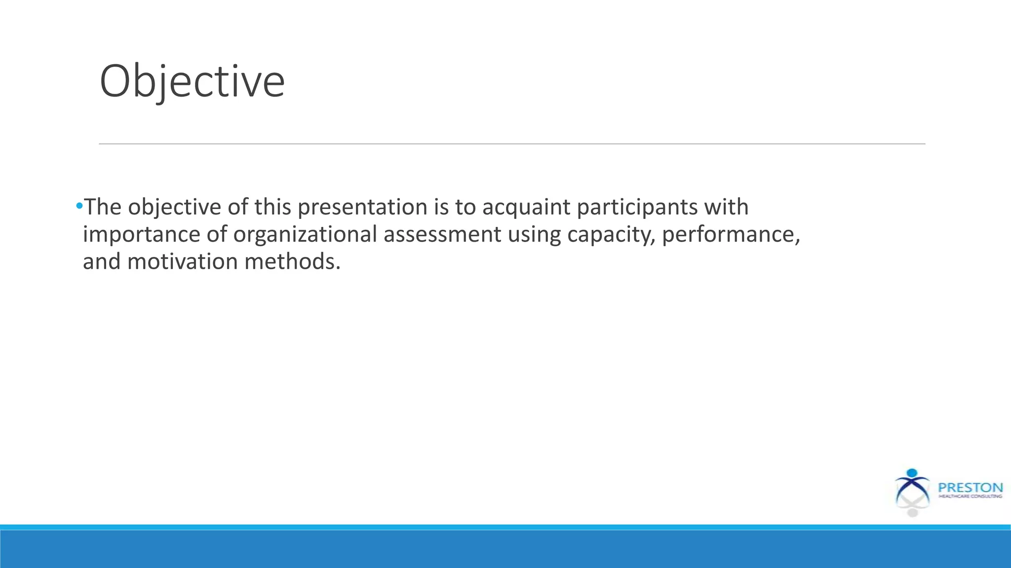 Organisational Capacity Assessment | PPTX