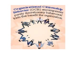 Organisational citizenship behaviour | PPTX