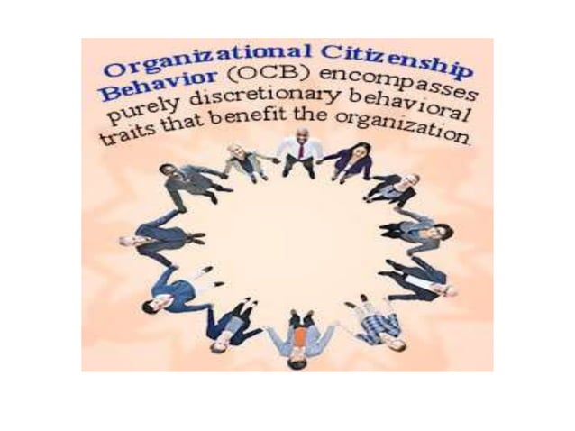 Organisational citizenship behaviour | PPTX | Business | Business and ...