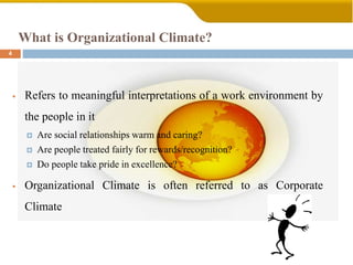 Organisational climae | PPT
