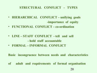 Organisationalconflict | PPT